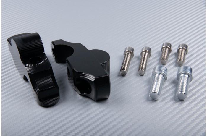 Specific handlebar risers BMW R NINE T / R1200 NINET SCRAMBLER / PURE ...