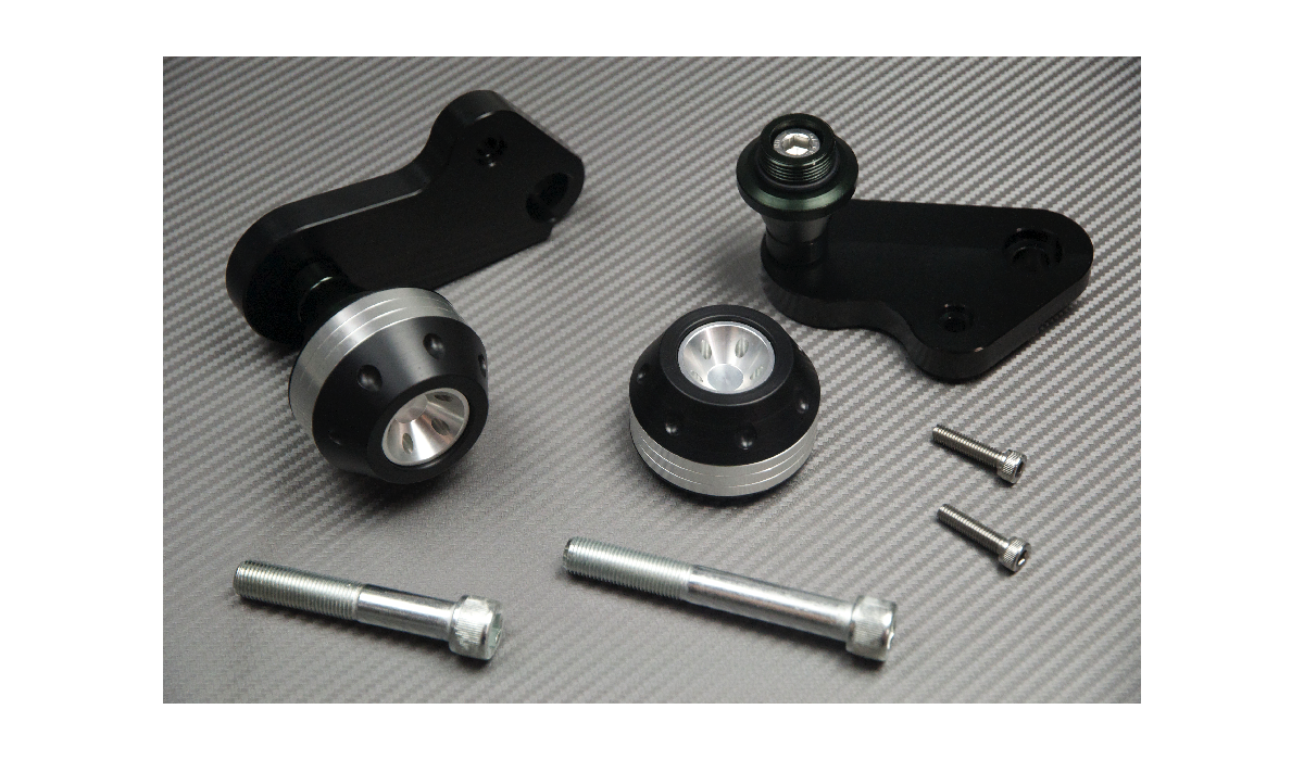 Pair of Frame Sliders / Crash Pads for YAMAHA YZF R-1 2009 - 2014