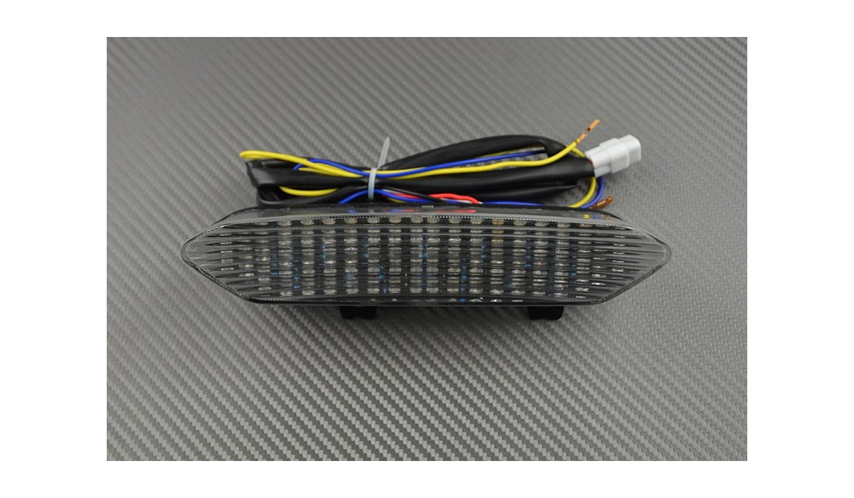 LED Taillight with Integrated turn signals YAMAHA YZF R1 / Raptor 700 ...