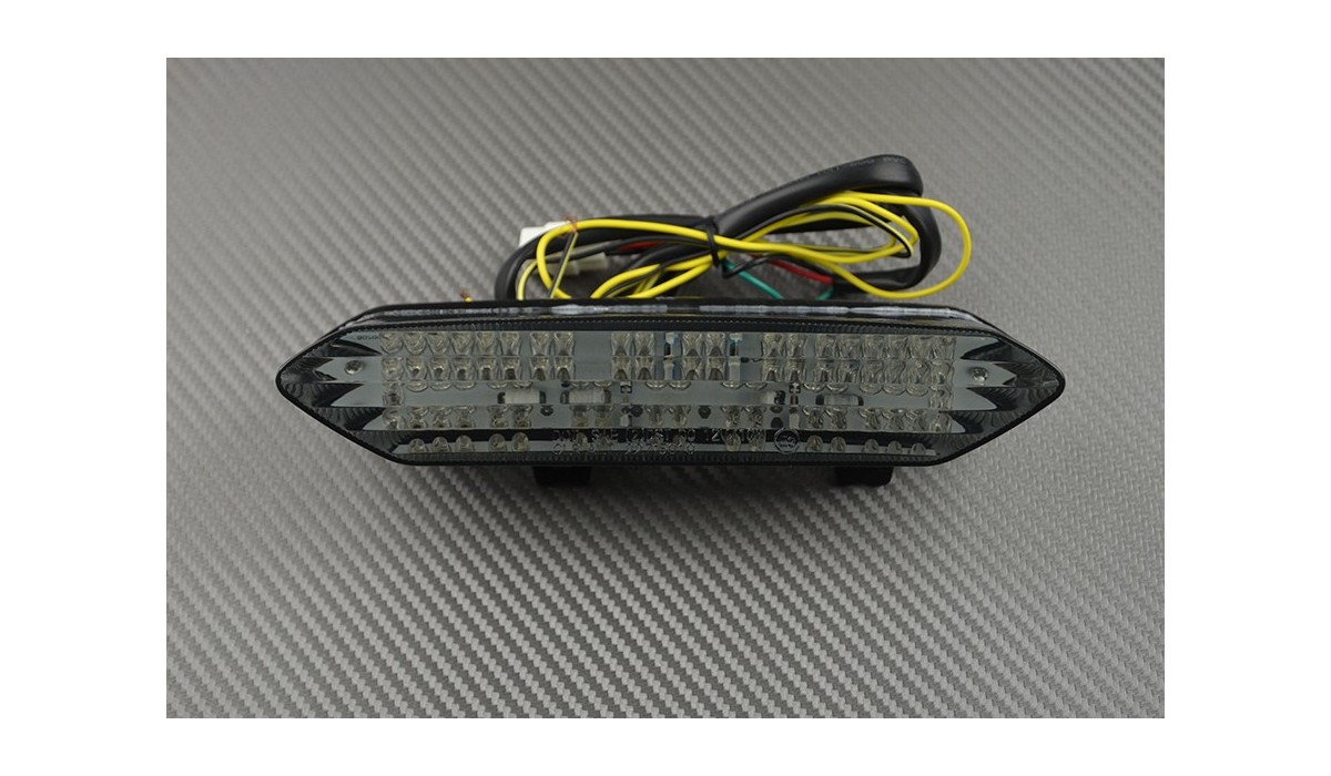 LED Taillight with Integrated turn signals YAMAHA YZF R1 / Raptor 700 ...