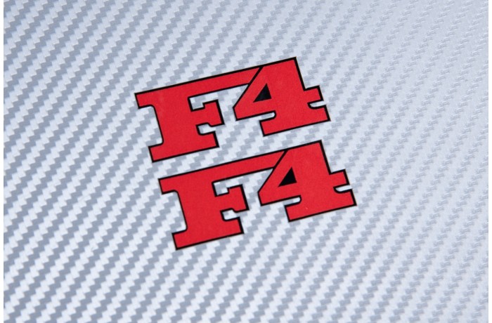 Aufkleber Sticker F4