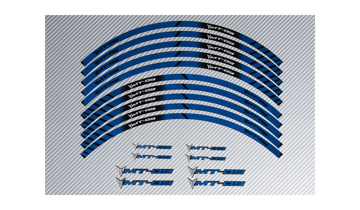 Racing Wheel Rim Tape YAMAHA - Model MT09