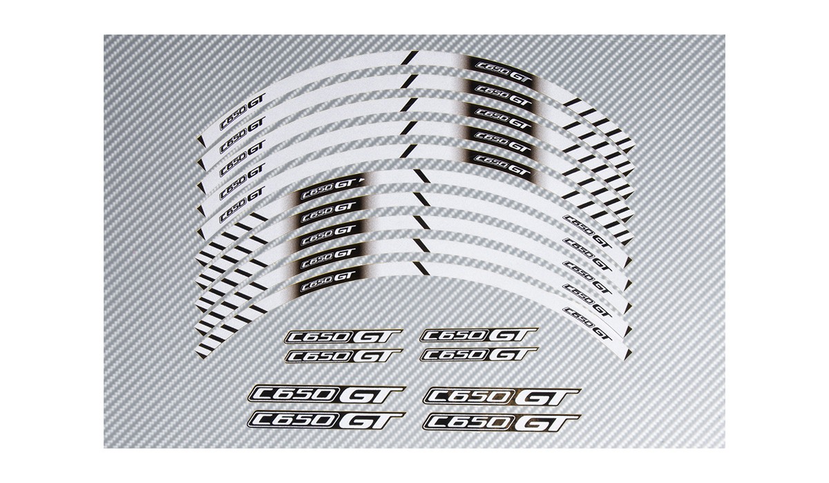 Stickers de llantas Racing BMW - Modelo C650GT