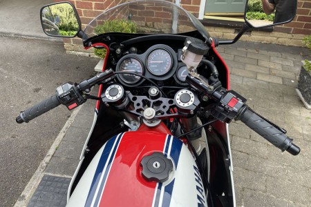 Paar kippbare und erhöhte Stummellenker AVDB 50 mm