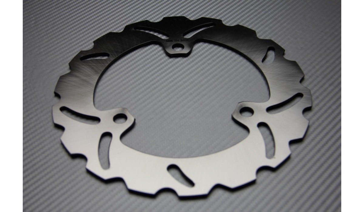 Rear wave solid brake disc 220 mm many KAWASAKI