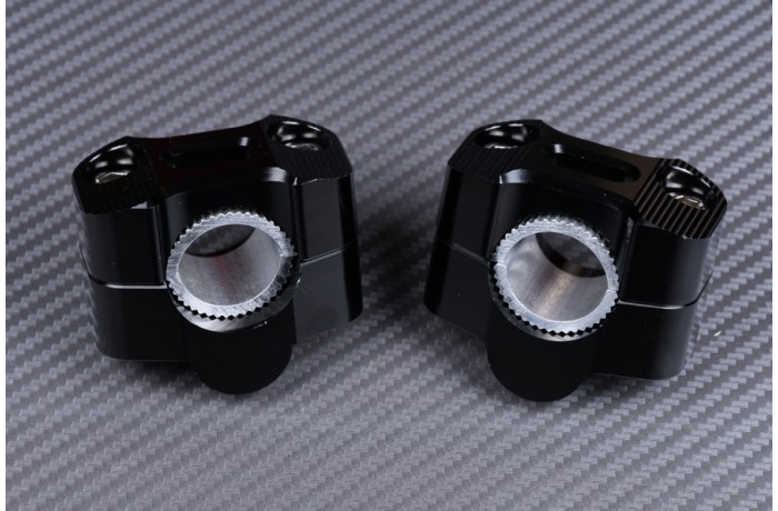 Pair of Universal Risers for 22 mm Handlebars - DESIGN 2