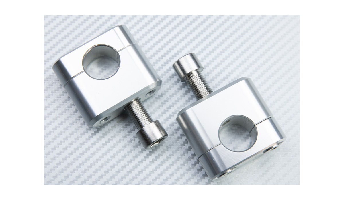 Pair of Universal Risers Adjustment for 22mm Handlebars