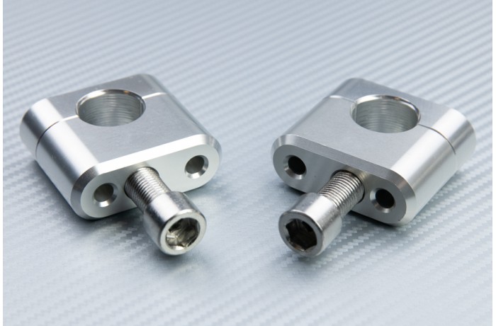 Pair of Universal Risers Adjustment for 22mm Handlebars