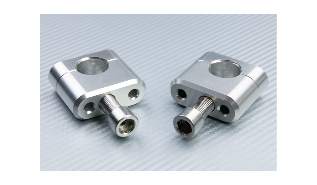 Pair of Universal Risers Adjustment for 22mm Handlebars