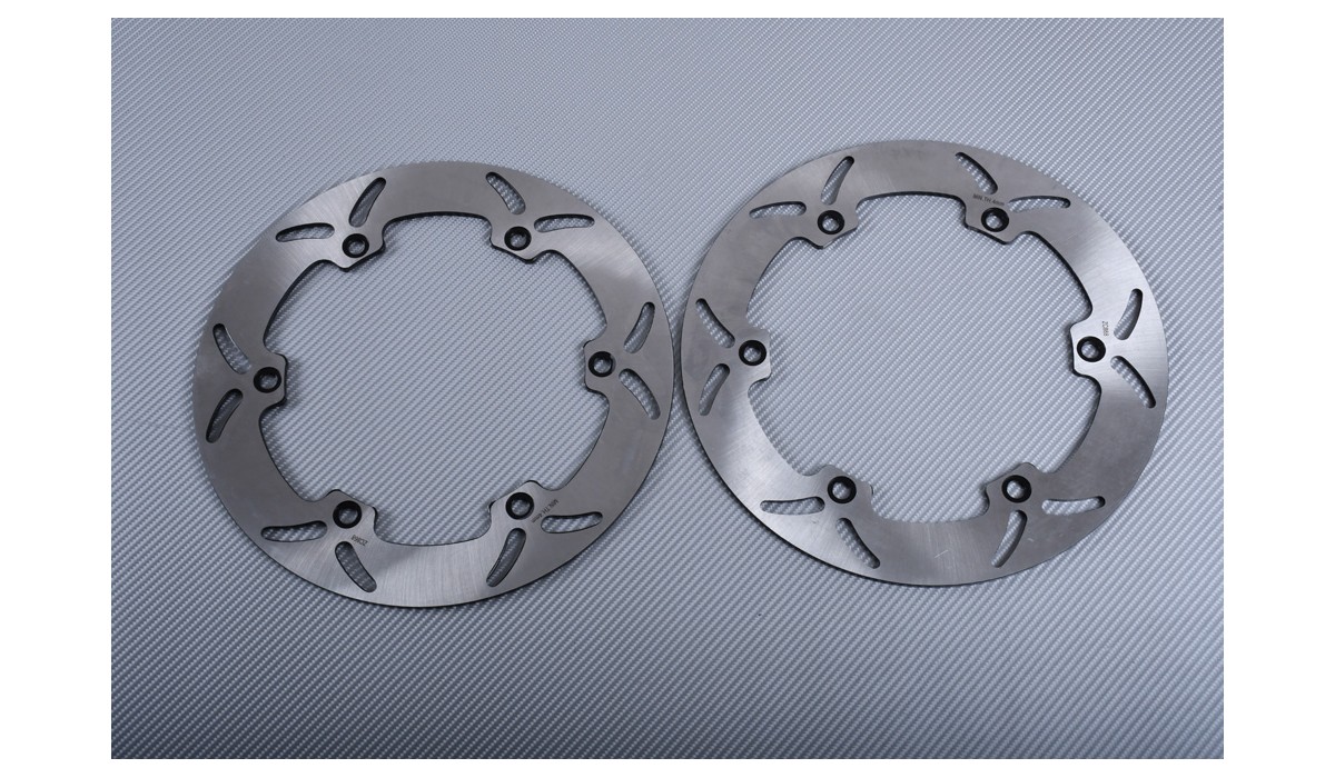 Pair of Front Solid brake discs 296 mm HONDA