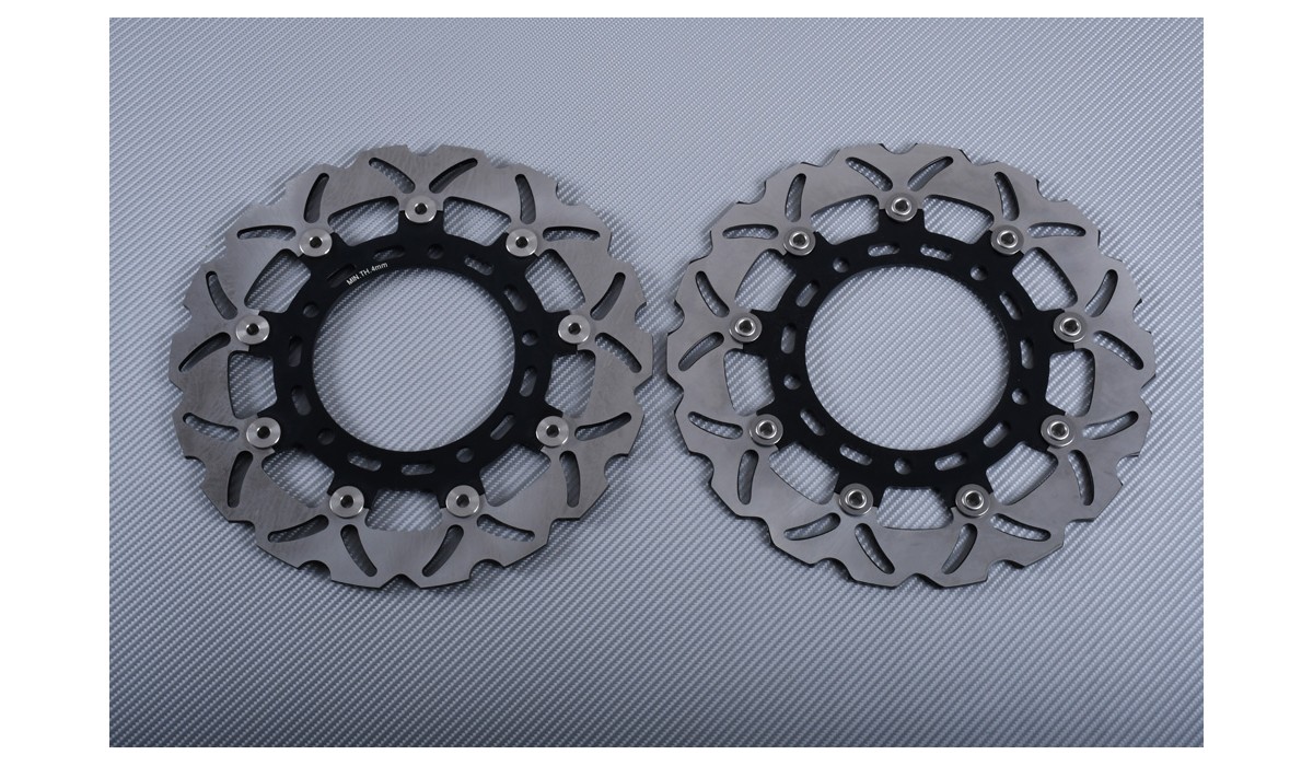 Pair of front Wave brake discs 290 mm SUZUKI