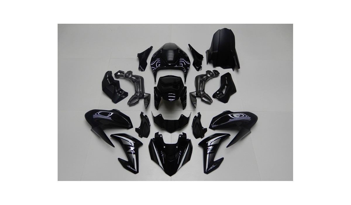 Complete Fairing set KAWASAKI Z900 2017 - 2019 - AVDB MOTO L'ACCESSOIRE ...