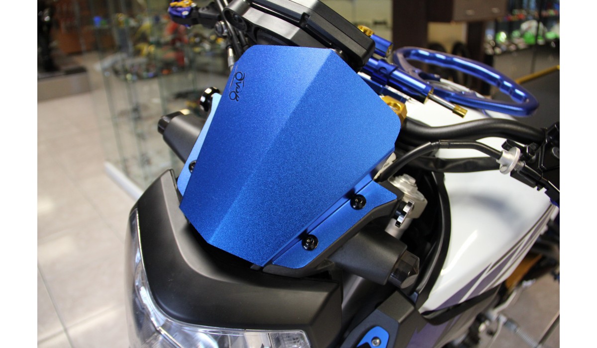 Anodised Aluminium Windshield YAMAHA MT09 2013 - 2016