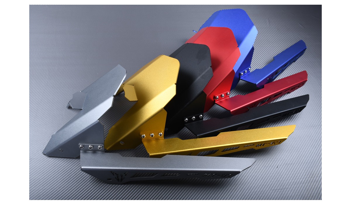 Aluminium Rear Fender with Chain Guard YAMAHA MT07 / TRACER / XSR 700 ...