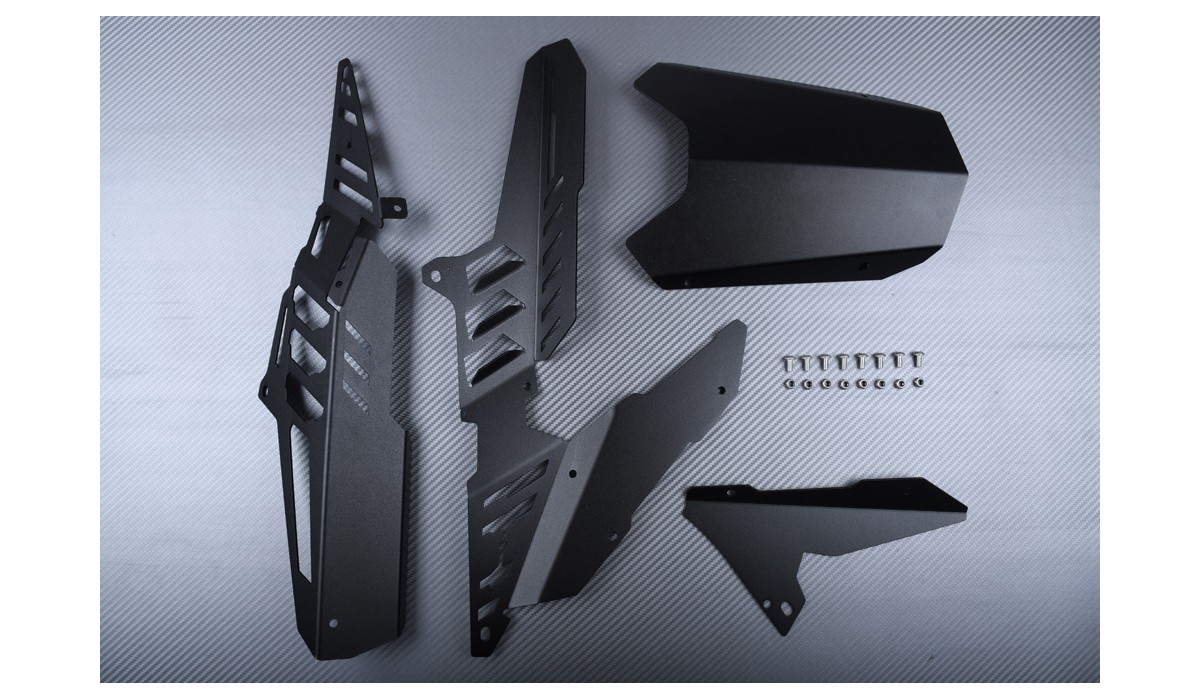 Aluminium Rear Fender with Chain Guard YAMAHA YZF R3 R25 / MT03 MT250 ...