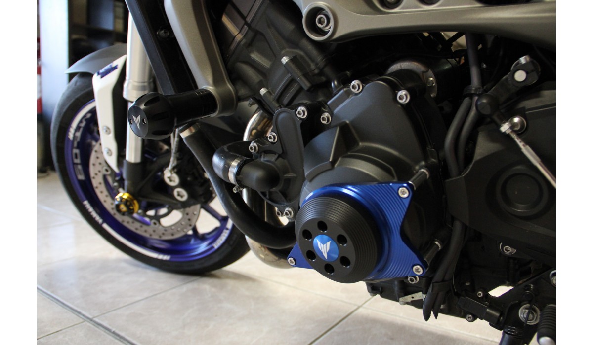 Protezione carter motore YAMAHA MT09 / FZ09 / XSR 900 / NIKEN / TRACER ...