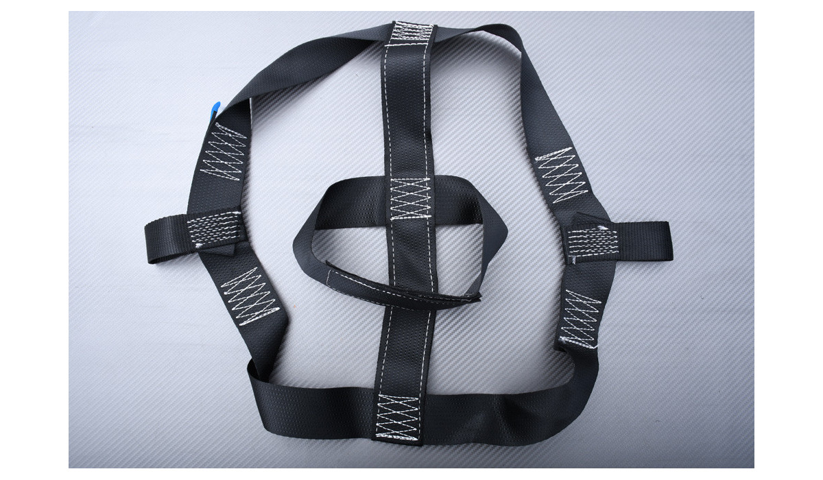 Rear wheel tie down sling