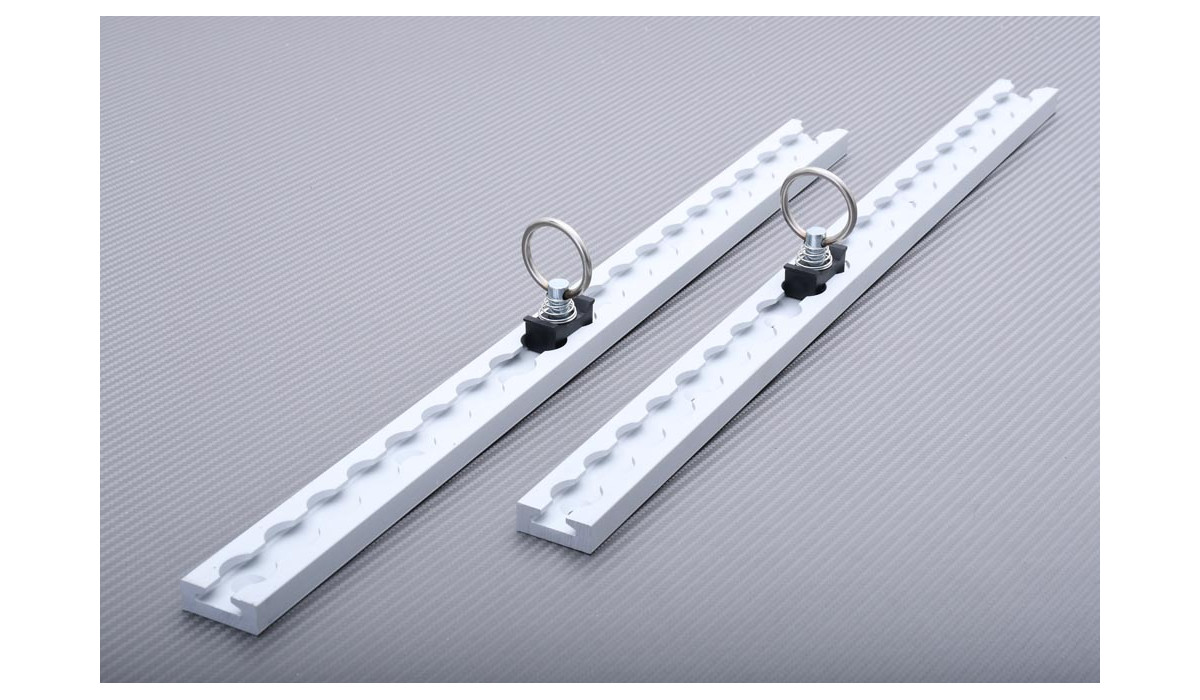 Riel de amarre aero rectangular 50 cm