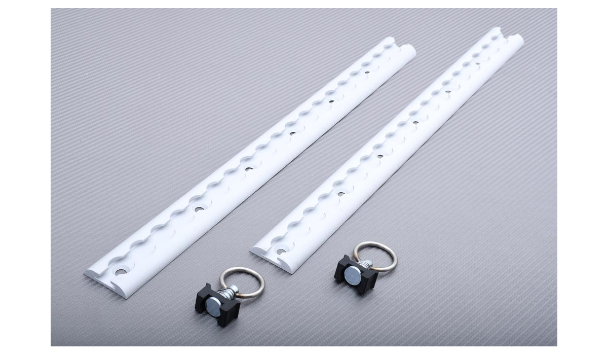 Airline fastening rail round shape 50 cm