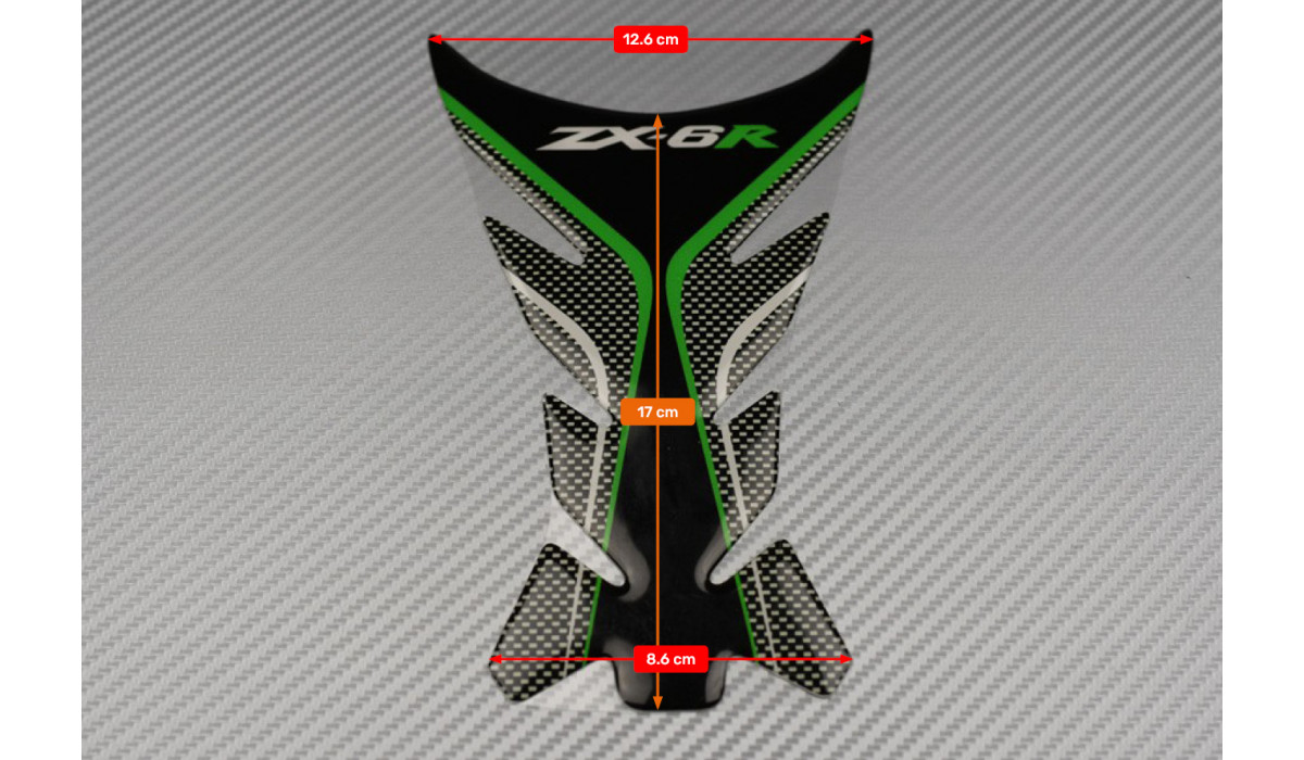 Tank Pad Protection - "ZX6R" Model
