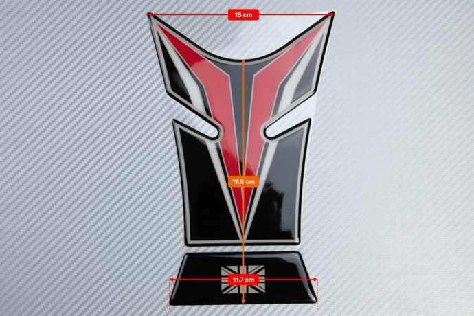 Tank Pad Protection TRIUMPH - Design 4