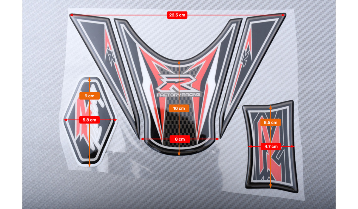 Tank Pad Protection SUZUKI GSXR - Design 5