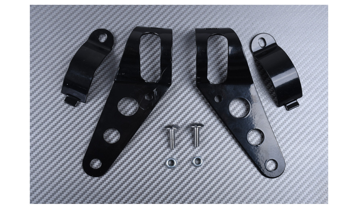 33 mm / 43 mm Universal Round Headlight Mounting Bracket