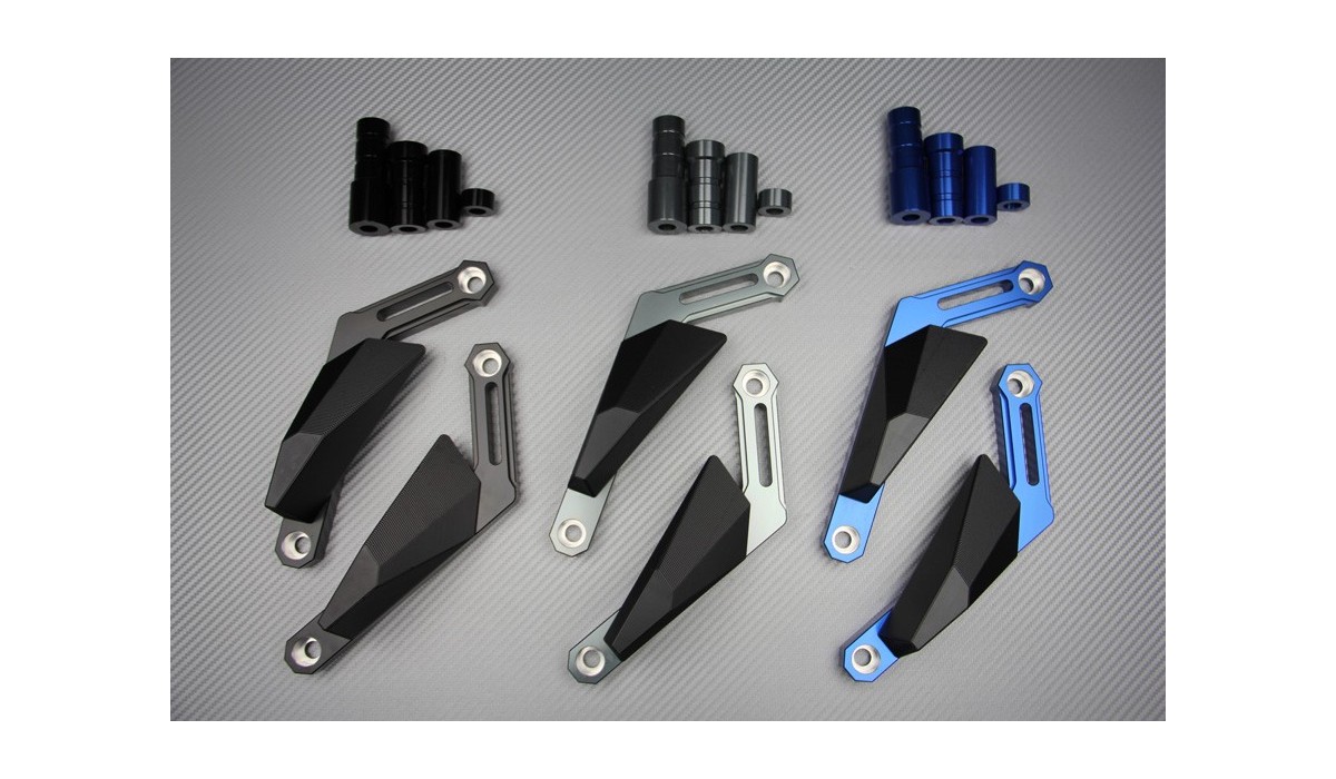 Pair of Frame Sliders / Crash Pads for YAMAHA MT-09 / FZ-09 & XSR-900