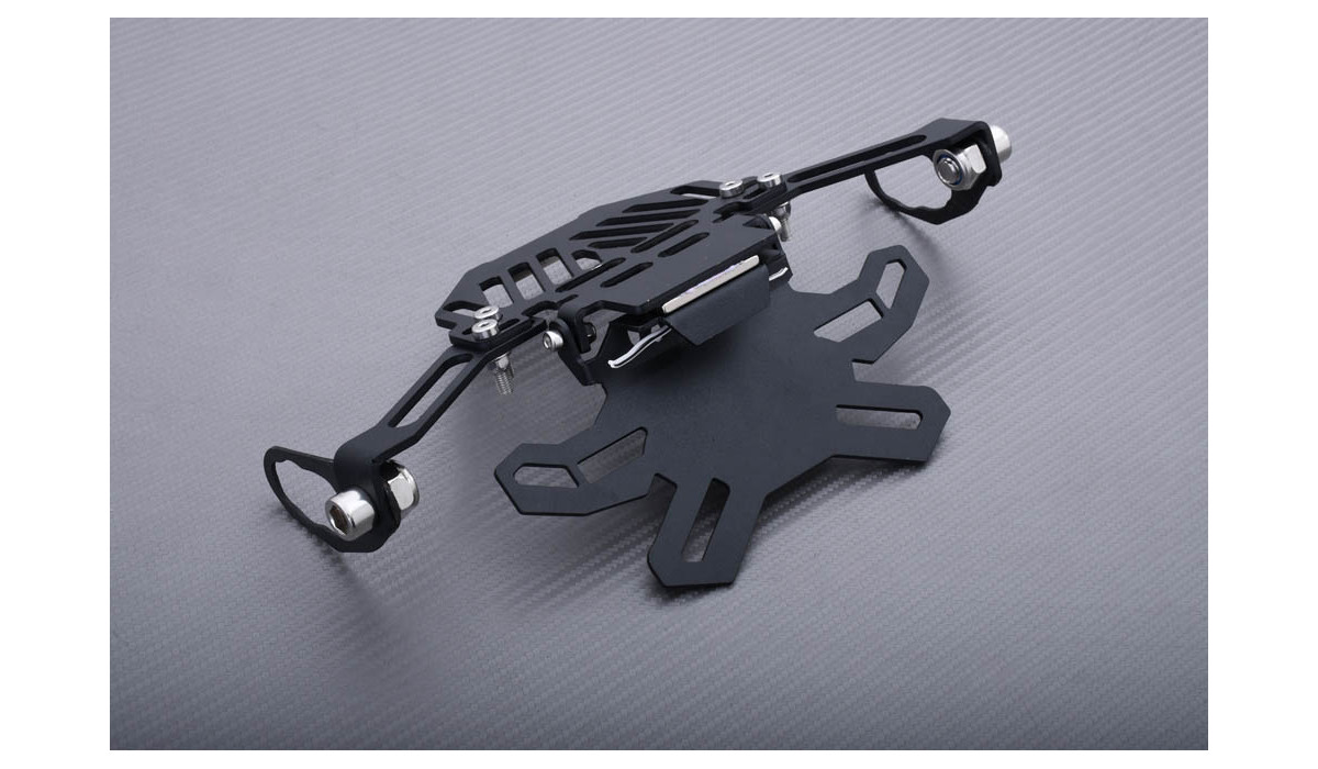 Universal Retractable License Plate Holder