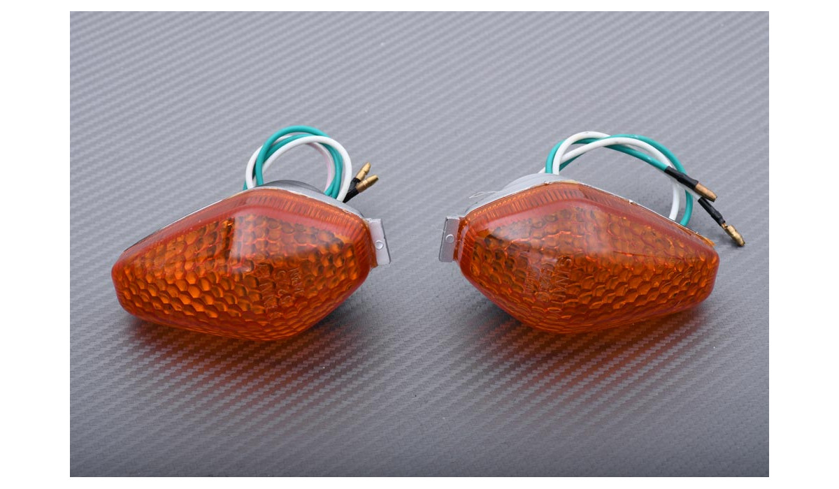 OEM Style front turn signals HONDA CBR 250 / 400 R / NSR / VFR 1986 - 1989