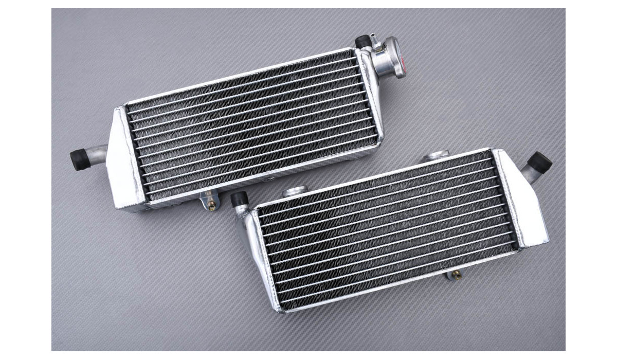 Pair of Ultra-Reinforced Racing Water Radiators KTM SMR / XCF / SXF 250 / 350 / 450 2011 - 2015