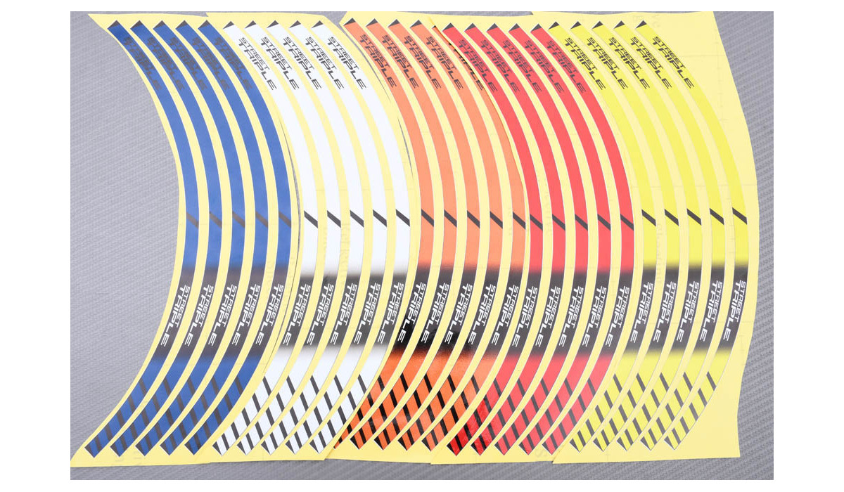 Stickers de llantas Racing TRIUMPH - Modelo STREET TRIPLE