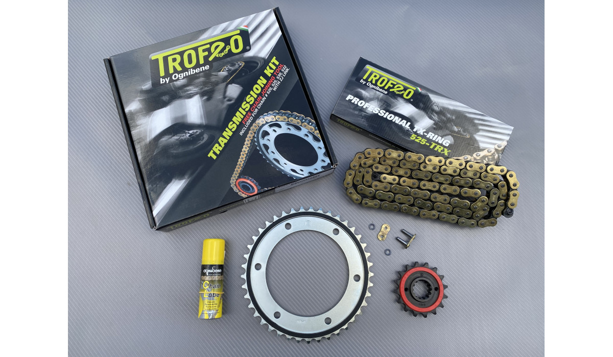 Kit catena OGNIBENE TROFEO Honda CB 500 / S / CUP / 1994 - 2003 REF ...