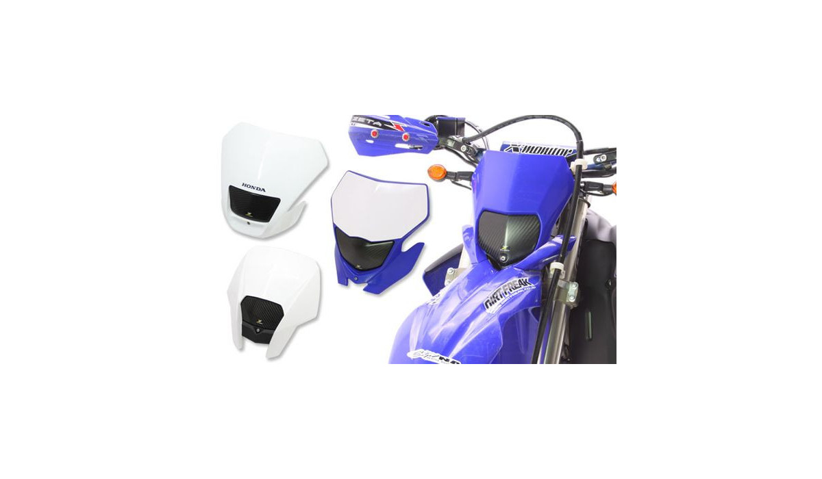 Obturador de faro en carbono Z-CARBON YAMAHA WR 250 R / X 2007 - 2011 ...