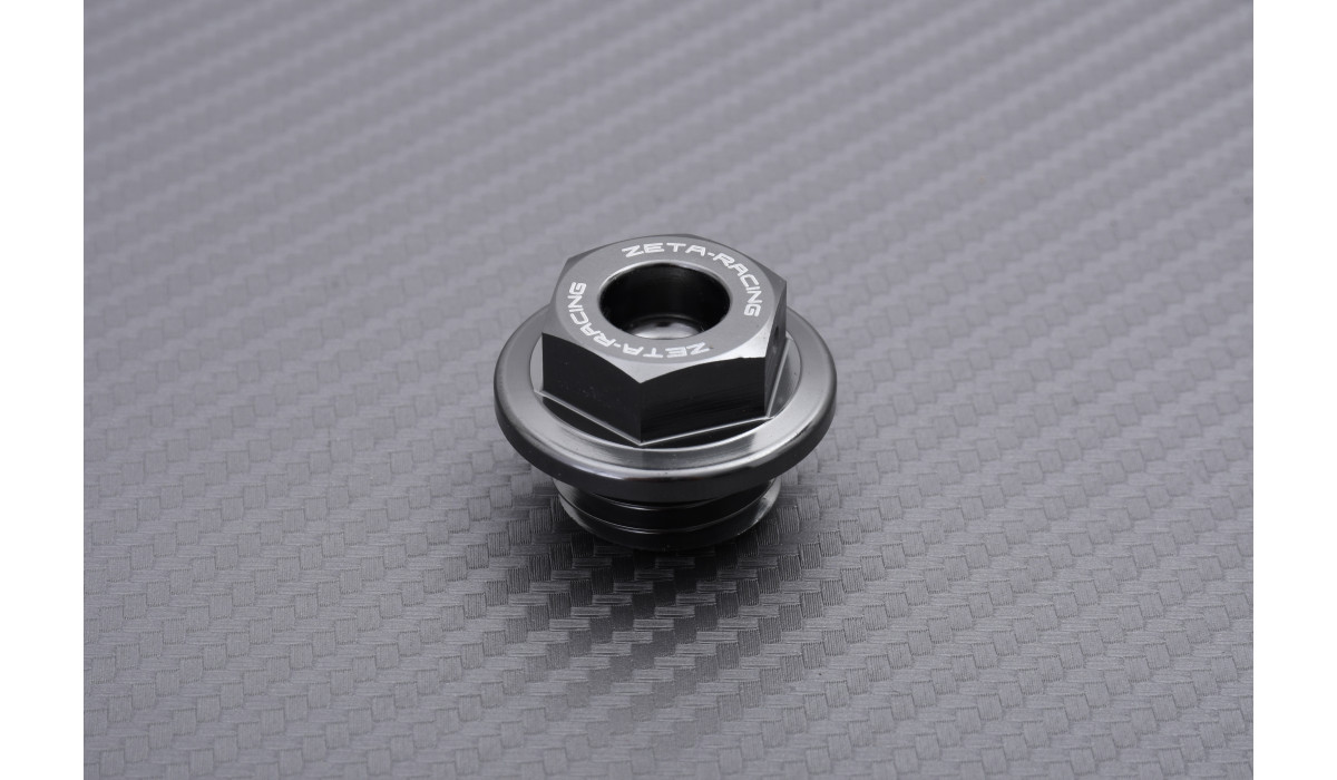 Oil sump cap ZETA Aluminium KAWASAKI Ninja 250 / 300 / Z250 / Z750 ...