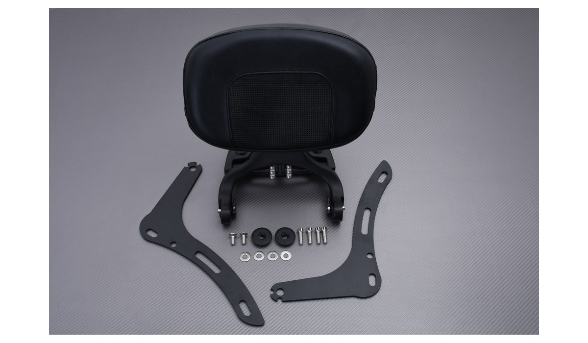 Seat Backrest with Top-Case Rack Specific HONDA CMX 300 / 500 REBEL ...