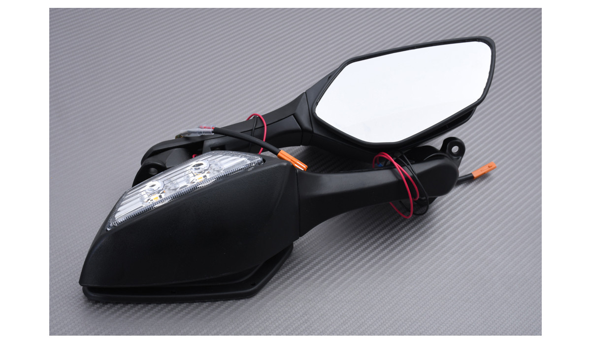 Pair of Aftermarket Rearview Mirrors KAWASAKI ZX10R 2011 - 2022 / H2 ...