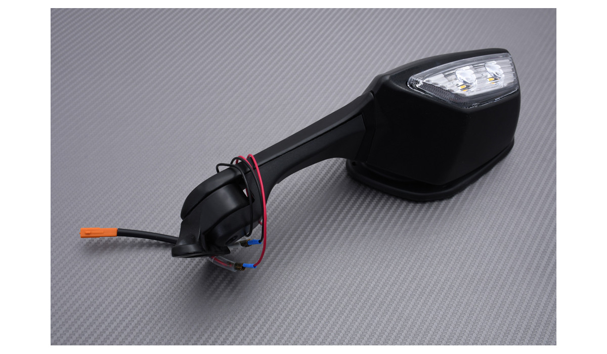 Pair of Aftermarket Rearview Mirrors KAWASAKI ZX10R 2011 - 2022 / H2 ...