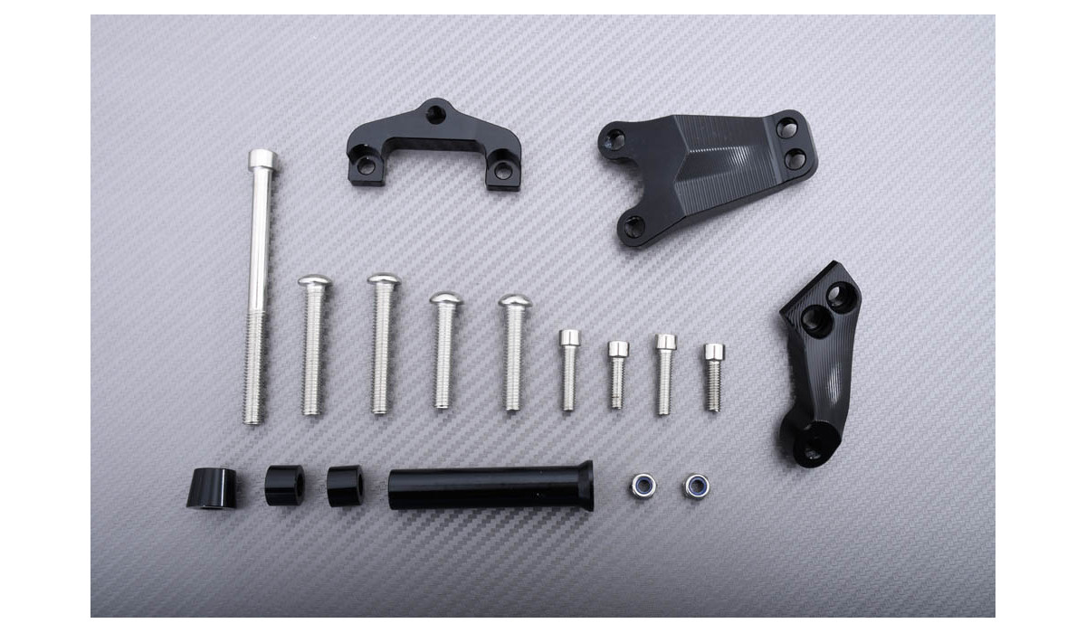 Racing - Steering damper mounting kit