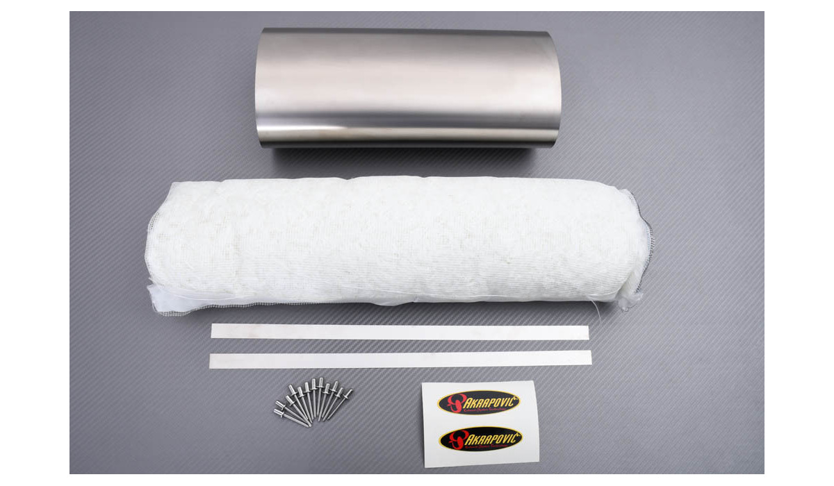 Restoration Kit / Titanium sleeve / Rock wool AKRAPOVIC P-RK52TL32 ...