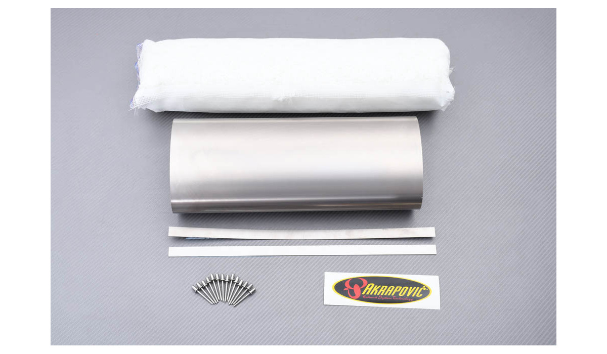 Restoration Kit / Titanium sleeve / Rock wool AKRAPOVIC P-RK58TL38 ...