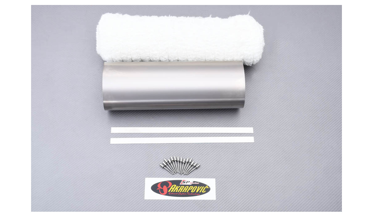 Kit Restauration / Enveloppe en Titane / Laine de roche AKRAPOVIC P ...