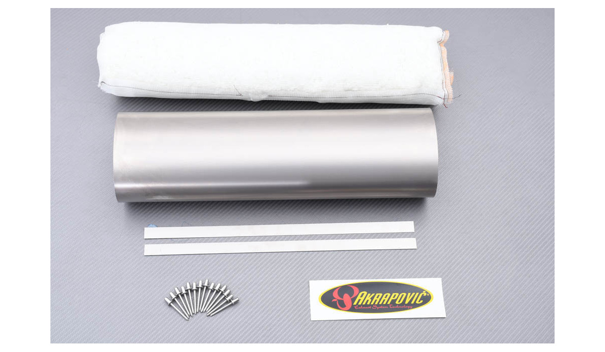 Restoration Kit / Titanium sleeve / Rock wool AKRAPOVIC P-RK55TD42