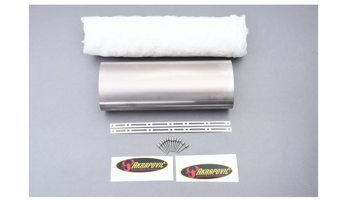 Restoration Kit / Titanium sleeve / Rock wool AKRAPOVIC P-RK19TL38