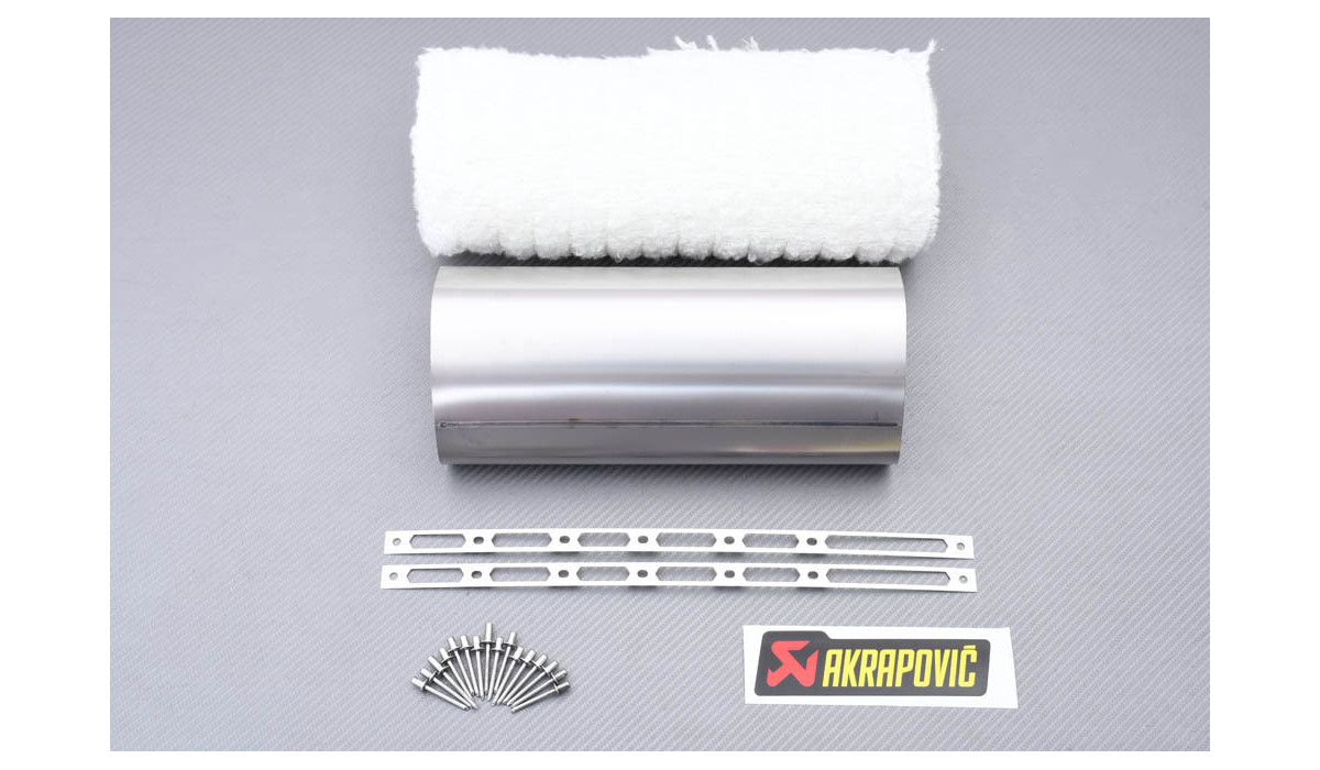 Kit restauro / Involucro di scarico in titanio / Isolante AKRAPOVIC P ...