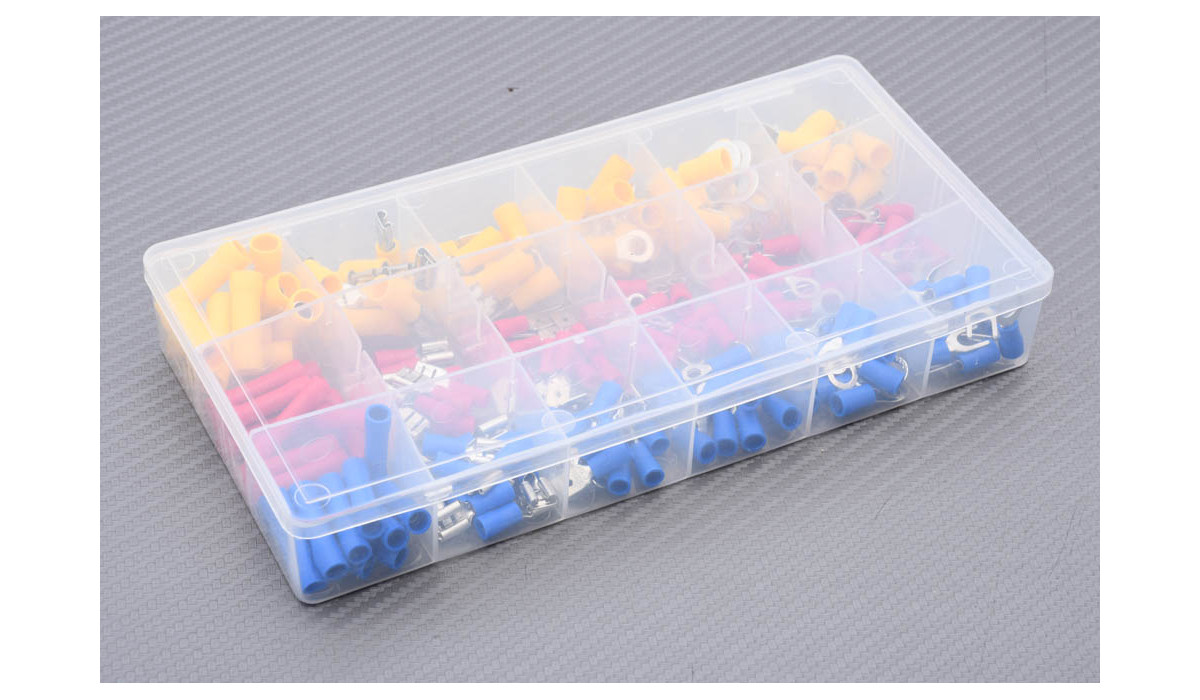 Box of insulated electrical connectors