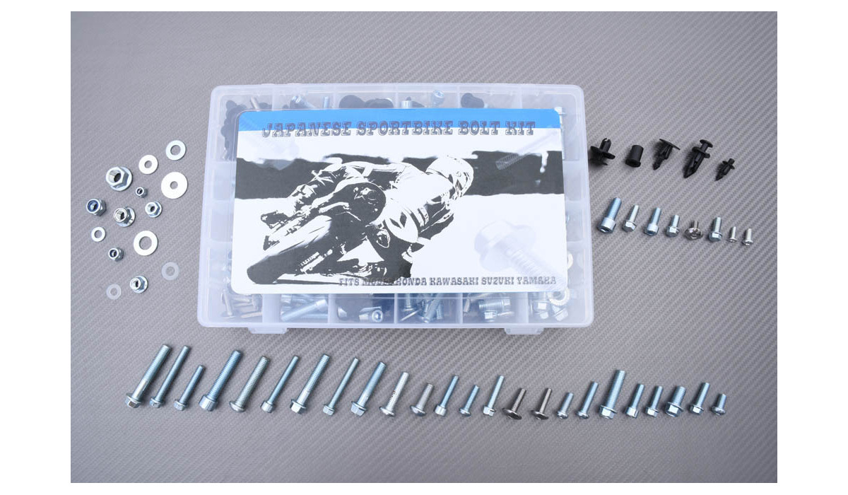 Complete Sport Touring / Roadsters / Supersport / Trails Universal bolt kit