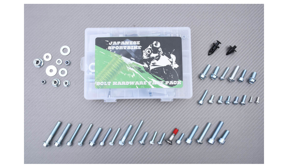 Kit dépannage visserie Route / Roadsters / Sportives / Trails routiers ...