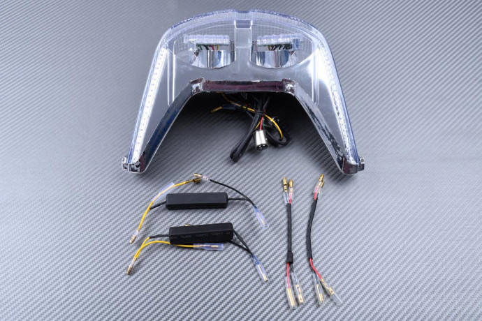 Plug & Play LED tail light with integrated indicators YAMAHA YZF R6 ...