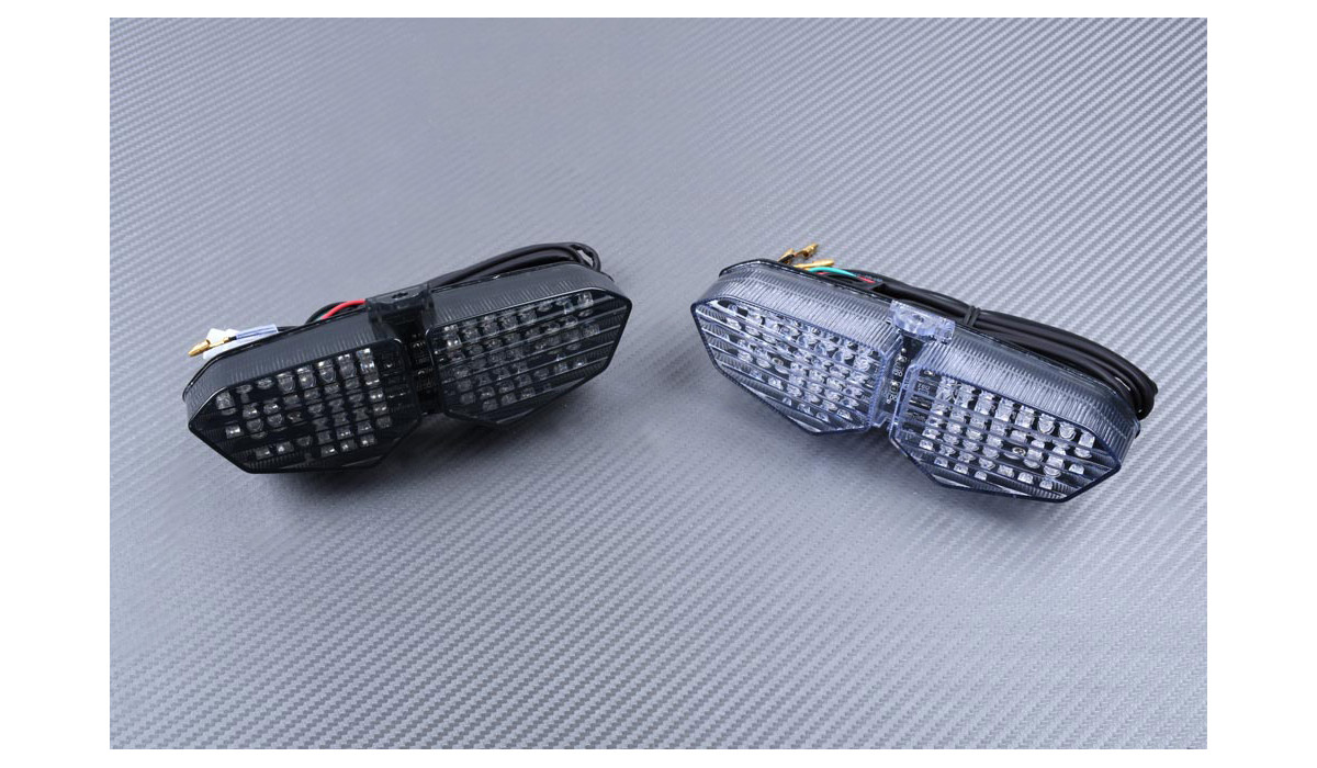 Plug & Play LED tail light with integrated indicators YAMAHA YZF R6 ...